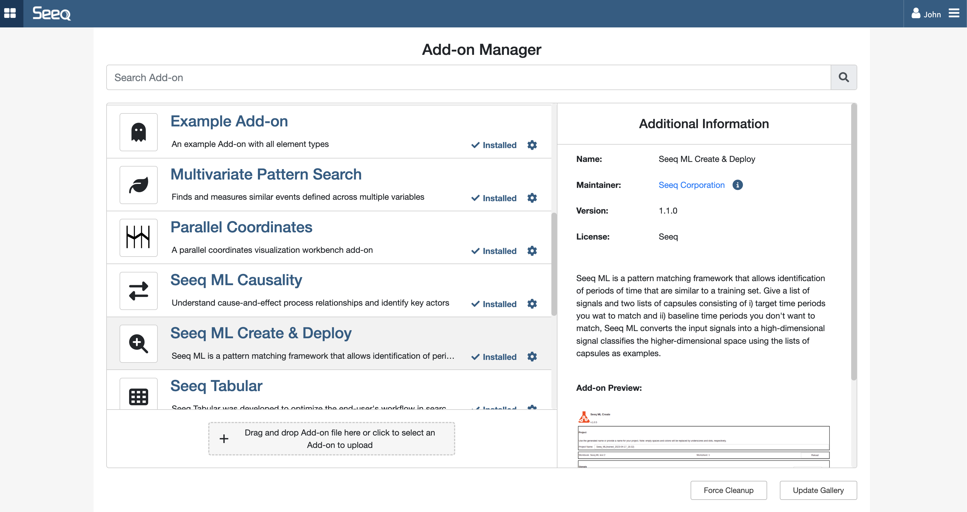 Add-on Package