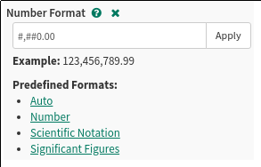 Number & String Formatting