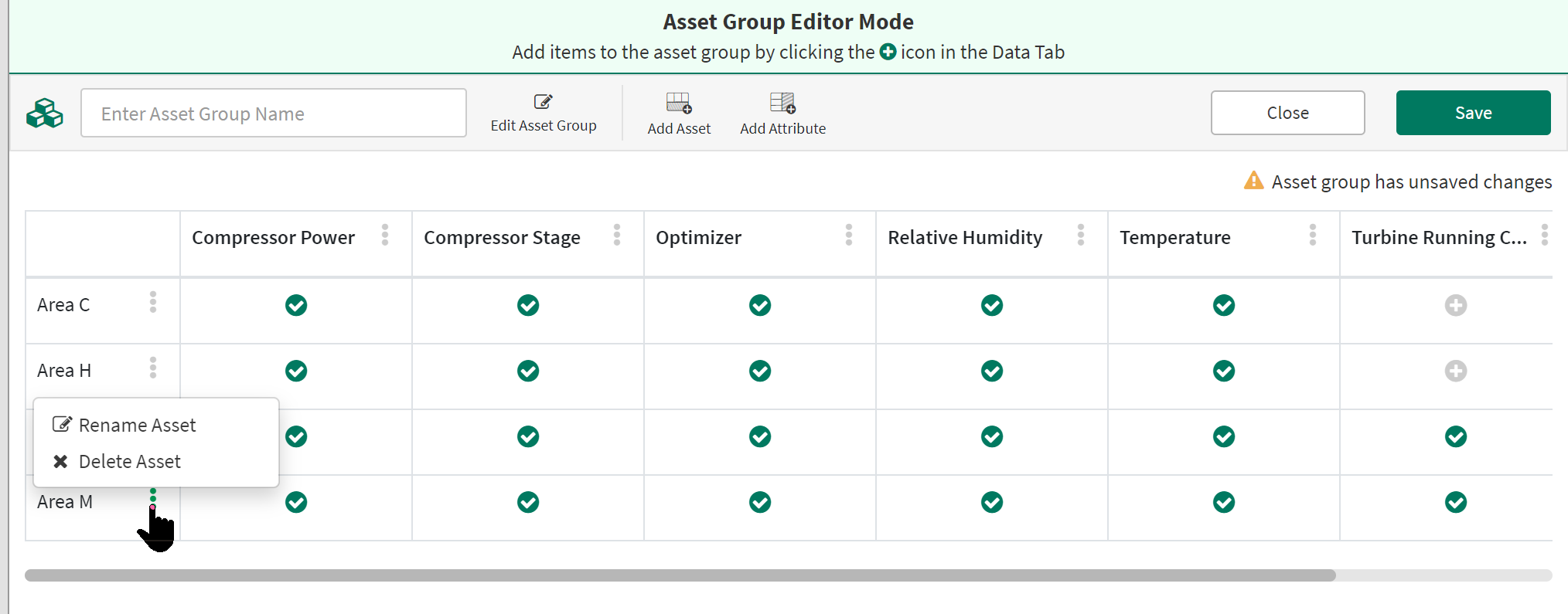 Asset Groups