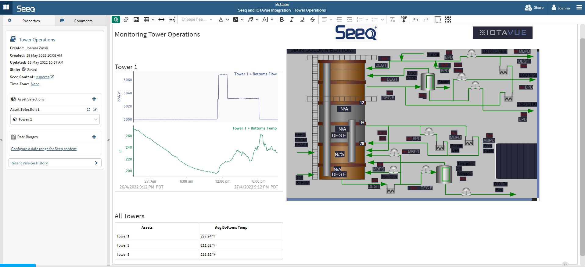 IOTA Software - Seeq Integration