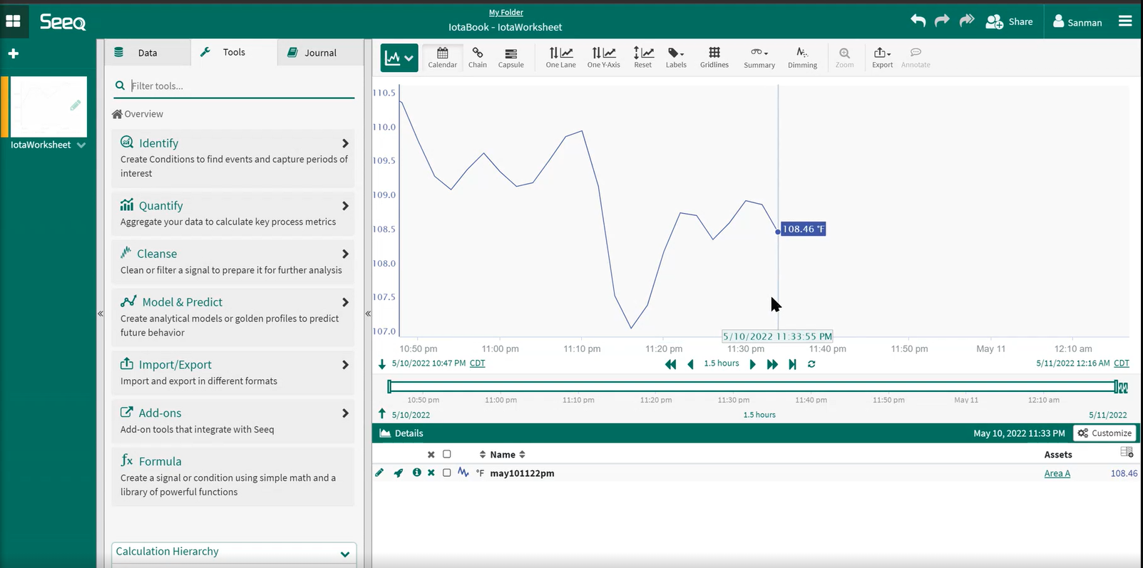 IOTA Software - Seeq Integration