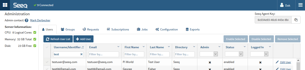 Managing Users and Groups