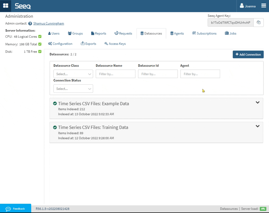 Managing Datasource Permissions