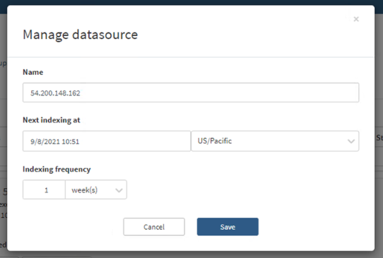 Base Datasource Configuration