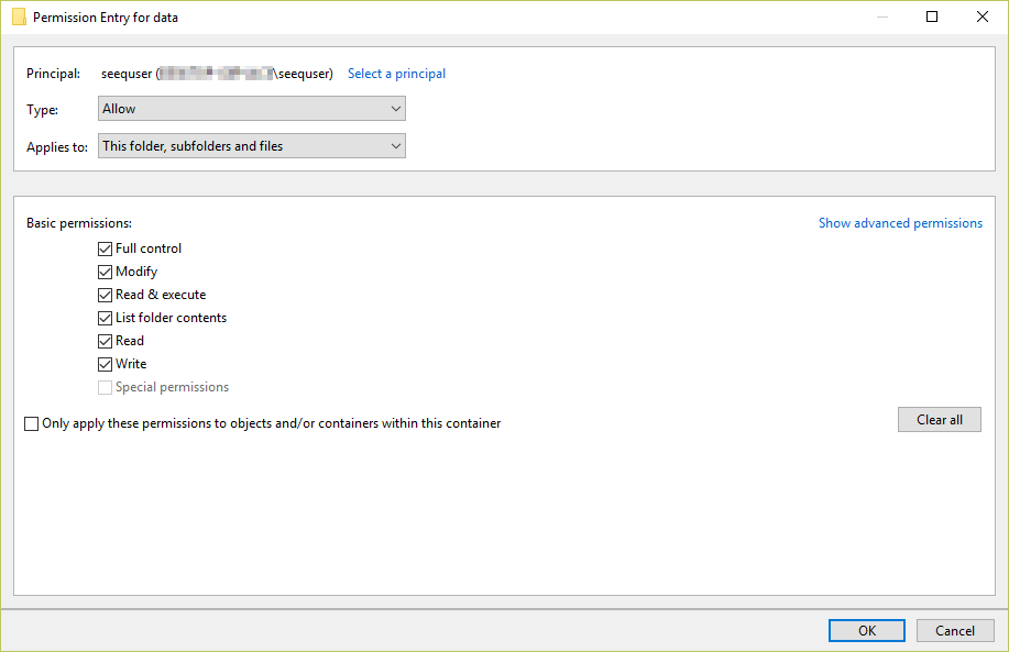 Installing Seeq Server on Windows