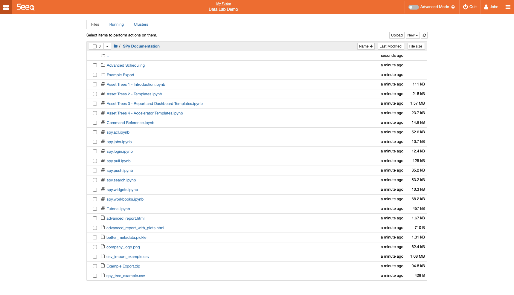 Using Data Lab