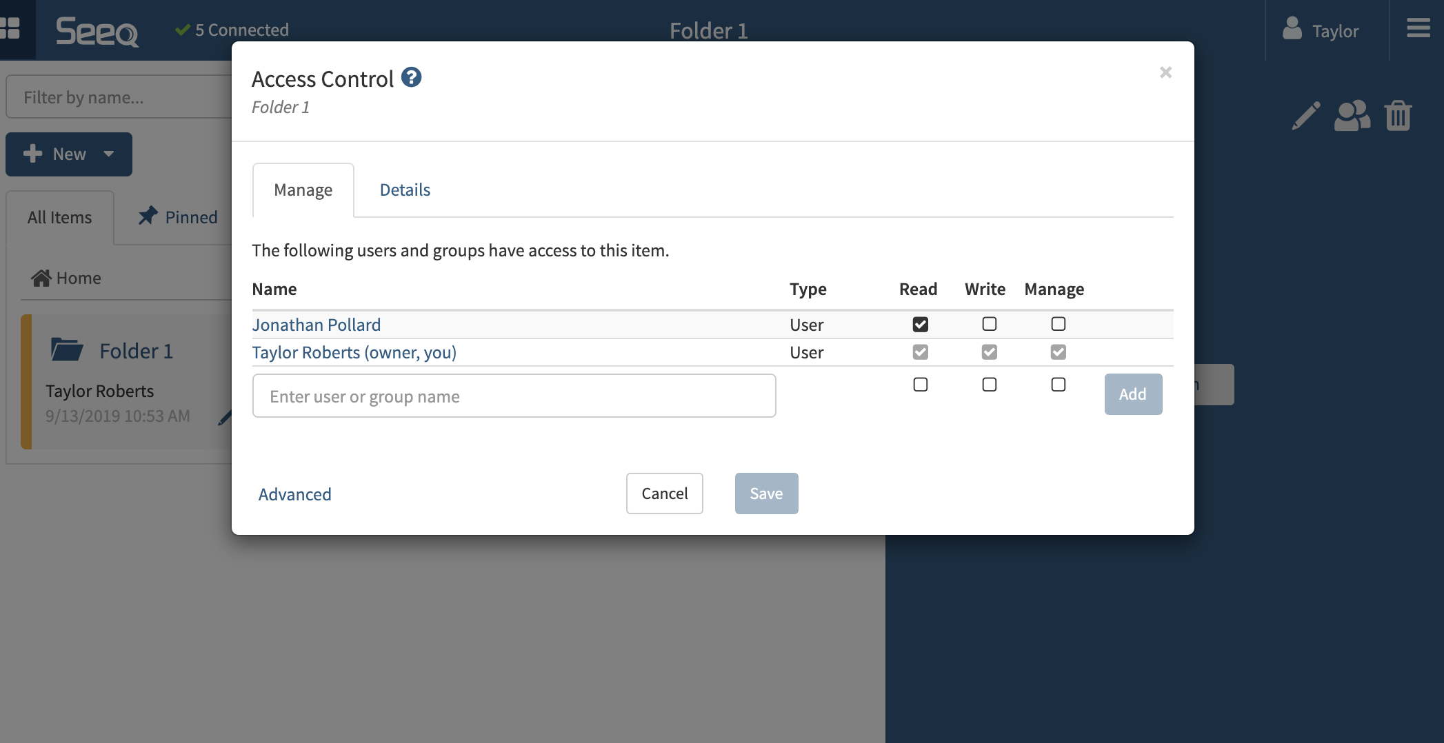 Understanding Permission Inheritance